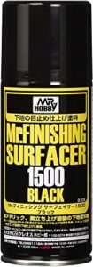 b526 mr. finishing surfacer 1500 black, gsi creos