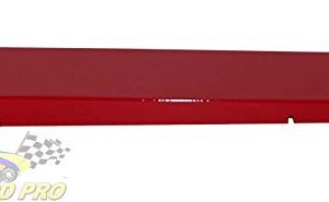 Pinewood Pro Pine Derby Car Kit with PRO Graphite - Painted and Weighted - Red Shark