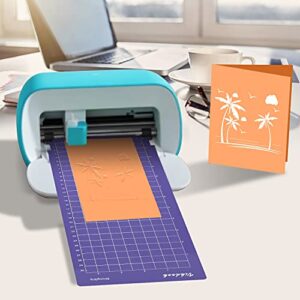 VIKDOOK Cutting Mat for Cricut Joy 4.5” X12” 4.5”X6.5” Variety Grip Sticky Cutting Mat Pack Blue Light Grip Green Standard Grip Purple Strong Grip 6 Mats Pack