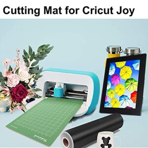 VIKDOOK Cutting Mat for Cricut Joy 4.5” X12” 4.5”X6.5” Variety Grip Sticky Cutting Mat Pack Blue Light Grip Green Standard Grip Purple Strong Grip 6 Mats Pack