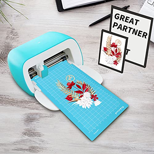 VIKDOOK Cutting Mat for Cricut Joy 4.5” X12” 4.5”X6.5” Variety Grip Sticky Cutting Mat Pack Blue Light Grip Green Standard Grip Purple Strong Grip 6 Mats Pack