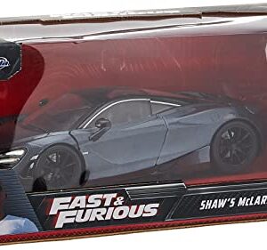 Fast & Furious Presents: Hobbs & Shaw Hobbs' 1:24 McLaren 720S Die-cast Car, Toys for Kids and Adults