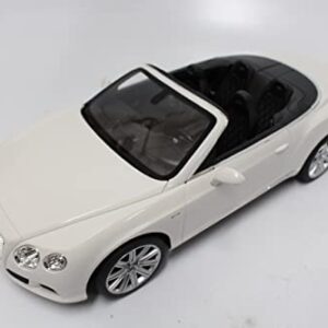 PowerTRC Full Functional GT Speed Bentley Continental Official Licensed by Bentley RC Vehicles Battery Operated 1:12 Scale for Kids (White)