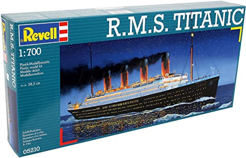 Revell of Germany 05210 RMS Titanic Plastic Model Kit, Brown