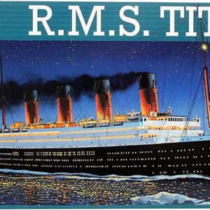 Revell of Germany 05210 RMS Titanic Plastic Model Kit, Brown