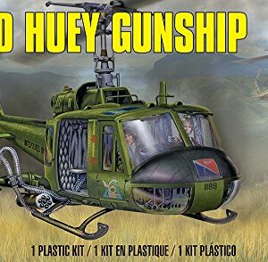 Revell Germany UH-1D Huey Gunship Model Kit , Green