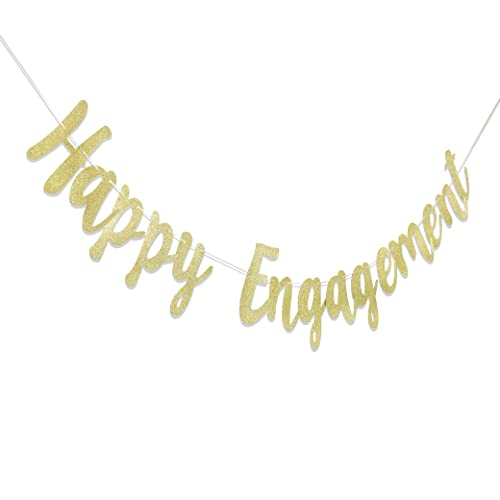 Happy Engagement Banner - Engagement/engage Banner,engagement Party Decorations,our Engagement Signs,engagement Welcome Home Party Decorations,wedding Engagement Party Banner