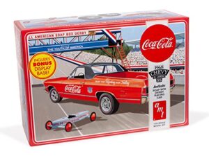 amt1362 coca-cola 1968 chevy el camino ss 1:25 model kit