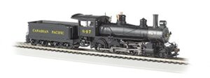 bachmann industries baldwin 52″ driver 4-6-0 dcc ready locomotive – canadian pacific #847 – (1:87 ho scale)