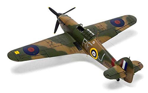 Airfix Hawker Hurricane MK I 1:48 WWII Military Aviation Plastic Model Kit A05127A