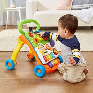 VTech Sit-to-Stand Learning Walker (Frustration Free Packaging) , Orange