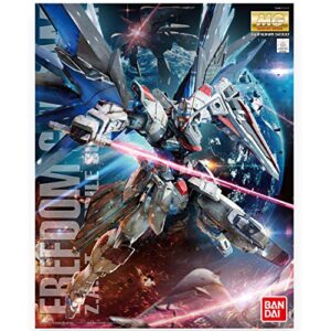 bandai hobby mg freedom gundam (ver. 2.0)”gundam seed 1/100, multi-colored, 8″ (ban204883)