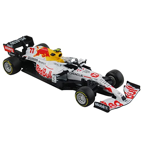 Bburago Red Bull F1 RB16B #11 2021 Sergio Perez 1/43 Diecast Model Car Turkey White 38055