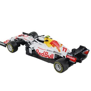 Bburago Red Bull F1 RB16B #11 2021 Sergio Perez 1/43 Diecast Model Car Turkey White 38055