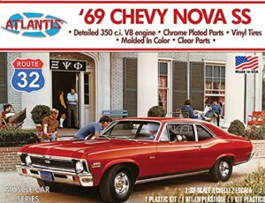 1969 nova ss 1/32 plastic model kit made in the usa