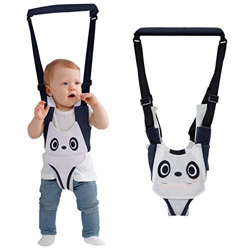 Watolt Baby Walking Harness - Handheld Kids Walker Helper - Toddler Infant Walker Harness Assistant Belt - Help Baby Walk - Child Learning Walk Support Assist Trainer Tool - for 7-24 Month Old (Panda)