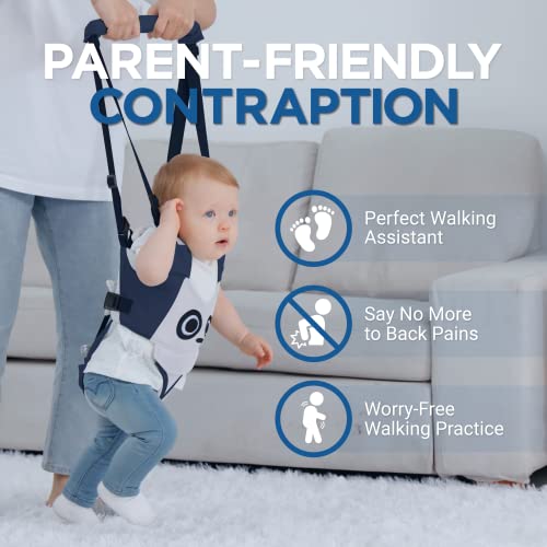 Watolt Baby Walking Harness - Handheld Kids Walker Helper - Toddler Infant Walker Harness Assistant Belt - Help Baby Walk - Child Learning Walk Support Assist Trainer Tool - for 7-24 Month Old (Panda)