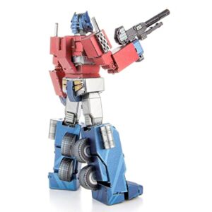 Metal Earth Transformers Optimus Prime Color 3D Metal Model Kit Fascinations