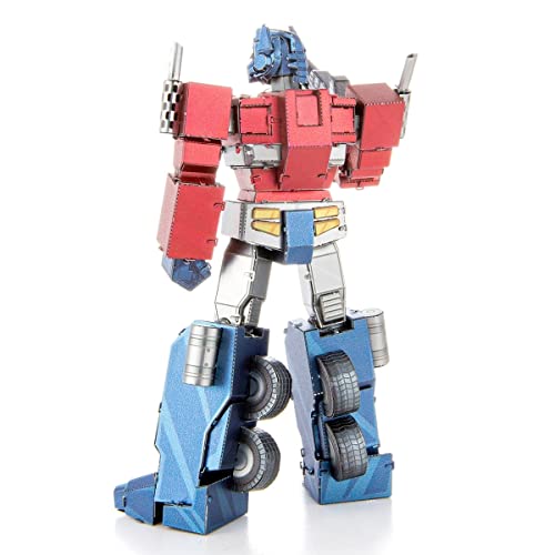 Metal Earth Transformers Optimus Prime Color 3D Metal Model Kit Fascinations