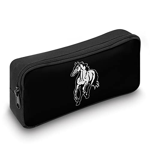 Arabian Horse Pencil Case Makeup Bag Big Capacity Pouch Organizer for Office College