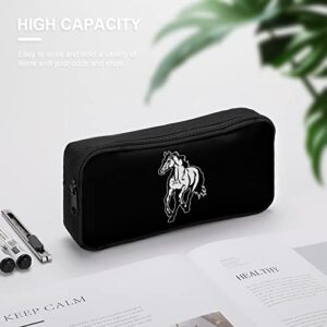 Arabian Horse Pencil Case Makeup Bag Big Capacity Pouch Organizer for Office College