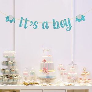 It's a Boy Banner, Baby Shower Party Garland Decorations For Baby Boys, Babies First Communion Party Decors Supplies, Pregnant AF | Baby 1st/2nd Birthday Party Photo Props