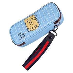 Oxford Pencil Case with Zipper Handle Medium Pencil Pouch Bag Pen Marker Pouch Cosmetic Bag Stationery Bag