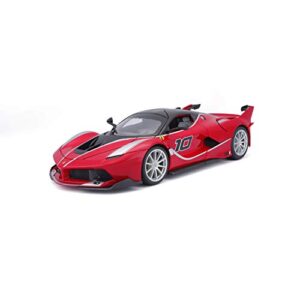 bburago b18-16010 ferrari fxx-k diecast model kit, red, 1:18 scale