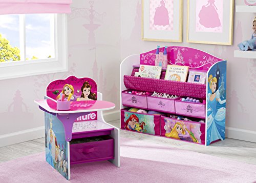 Delta Children Chair Desk With Storage Bin, Disney Princess