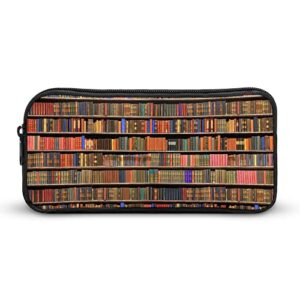 books bookshelf pencil case makeup bag big capacity pouch organizer for office college