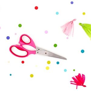 American Crafts 8 Inch Pink Fringe Scissors