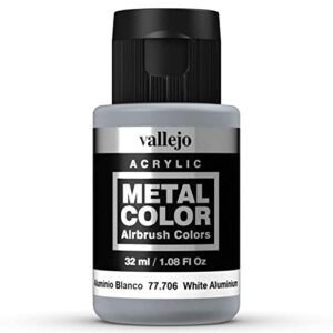 vallejo white aluminum metal color32ml paint