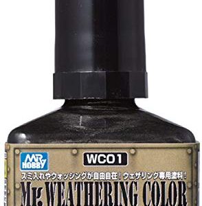 GSI Creos WC01 Multi Black, GSI, Mr. Weathering Color Paint