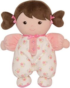 baby starters brunette olivia doll, pink