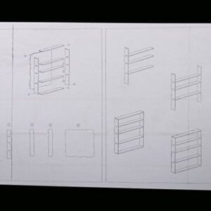 Jili Online Wooden Paint Bottle Rack Model Organizer Acrylics Paint Storage Stand Holder Box Hobby Art Supplies