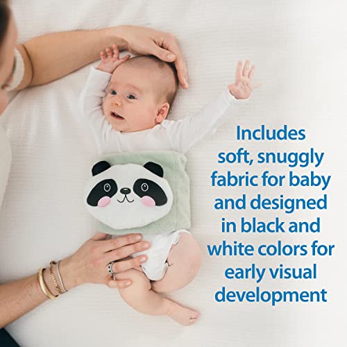 Dr. Brown’s Infant Gripebelt for Colic Relief, Heated Tummy Wrap, Baby Swaddling Belt for Gas Relief, Natural Relief for Upset Stomach in Babies and Toddlers, Panda, 0-3m