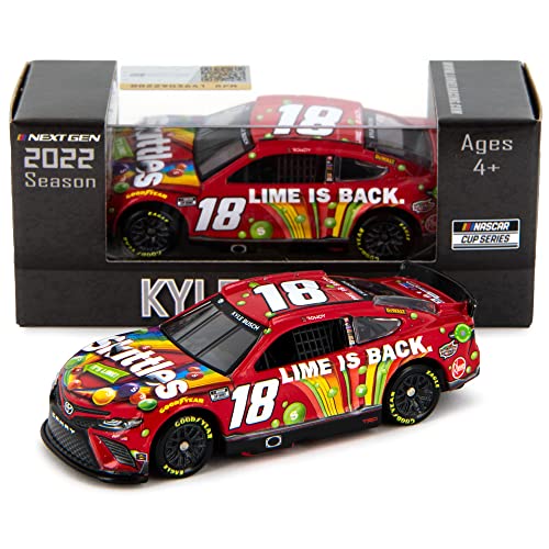 Lionel Racing Kyle Busch 2022 Skittle Lime Diecast Car 1:64 Scale