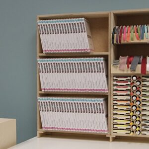 Stamp-n-Storage Shelf Unit - Mega Stamp Case Shelf with Back