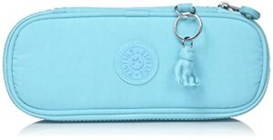 kipling womens 30 pens case, blue splash, small us