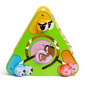 Bigjigs Toys Early Learning Triangular Activity Centre