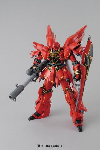 Bandai Hobby - Gundam UC - Sinanju (Animation Color), Bandai MG, Multi-Colored, 8"