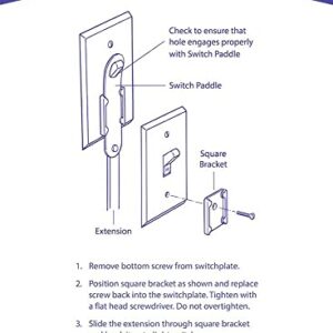 Light Switch Extender for Kids - 2 Pack