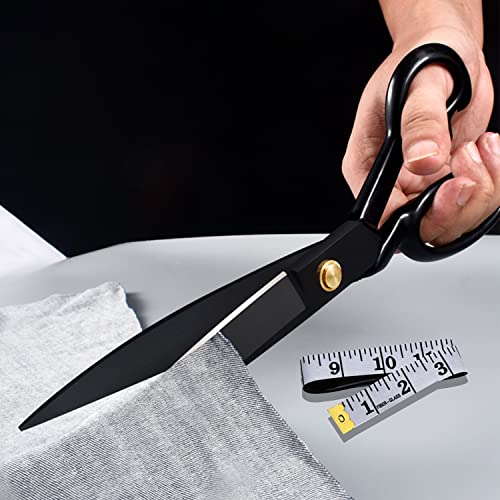 Premium Fabric Scissors Heavy Duty, Sharp All Purpose Scissors For Office Craft Sewing Embroidery, Professional dressmakers Shears- 9 inch