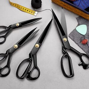 Premium Fabric Scissors Heavy Duty, Sharp All Purpose Scissors For Office Craft Sewing Embroidery, Professional dressmakers Shears- 9 inch