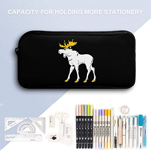 Yoshkar Deer Pencil Case Pencil Pouch Coin Pouch Cosmetic Bag Office Stationery Organizer