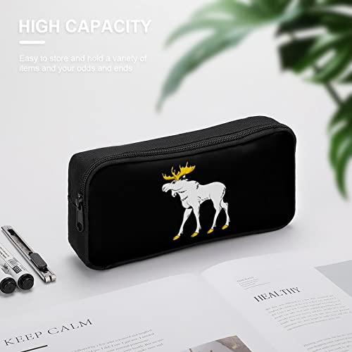 Yoshkar Deer Pencil Case Pencil Pouch Coin Pouch Cosmetic Bag Office Stationery Organizer