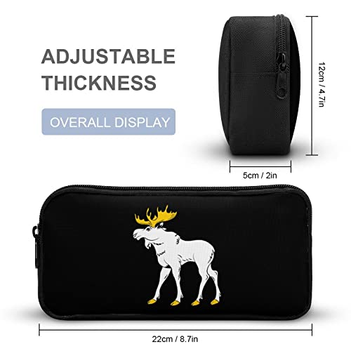 Yoshkar Deer Pencil Case Pencil Pouch Coin Pouch Cosmetic Bag Office Stationery Organizer