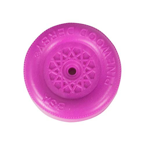 Official Pinewood Derby Wheels and Axles (Purple)