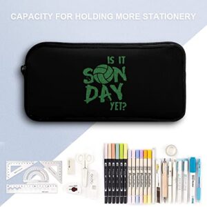 Volleyball Day Pencil Case Pencil Pouch Coin Pouch Cosmetic Bag Office Stationery Organizer