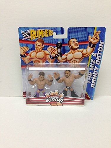 WWE MATTEL RUMBLERS THE MIZ & RANDY ORTON 2 PACK ACTION FIGURE TOY ,#G14E6GE4R-GE 4-TEW6W267007